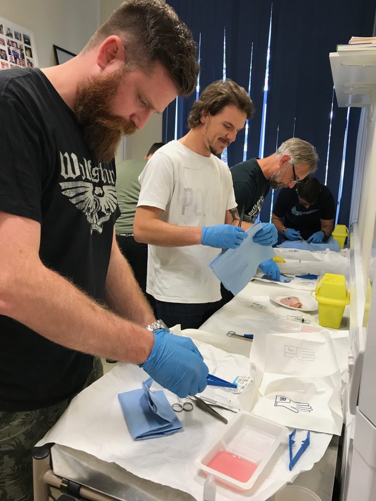 IMCA Diver Medic Technician Refresher (DMT-R) Course (Mexico) - Trauma Training