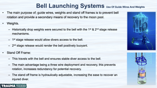 IMCA Trainee Bell Diving Supervisor (TBDS) Course - Trauma Training