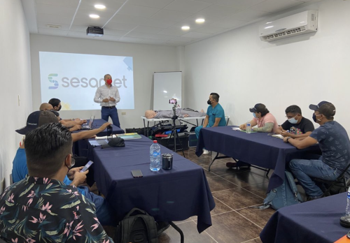 IMCA Diver Medic Technician (DMT) Course (Mexico) - Trauma Training